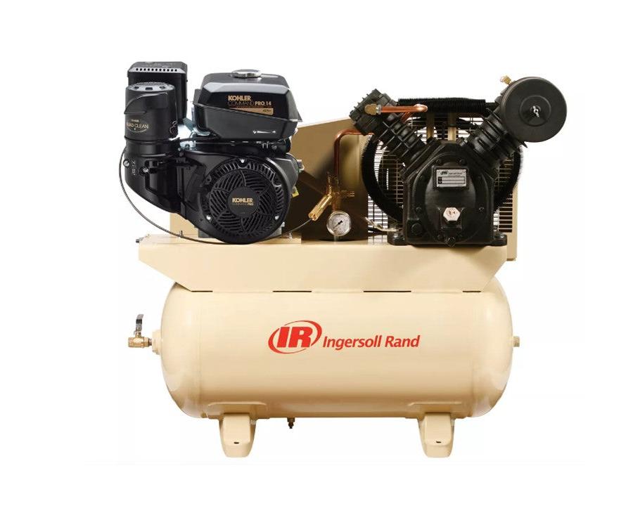 Compresor de Aire Estacionario Ingersoll Rand de 14 hp a Gasolina 120 ...